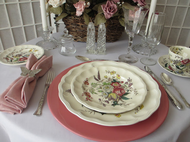 Table for One: Spode Gainsborough Spring Table