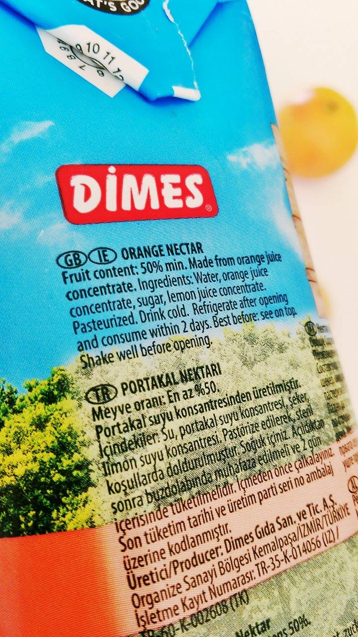 Dimes- The Orange Nectar