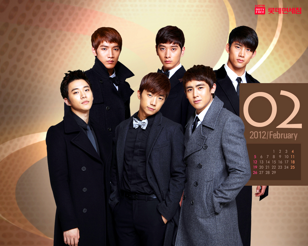 Everything About 2PM: [Poster] 2PM Lotte Duty Free Wallpaper [Calendar ...