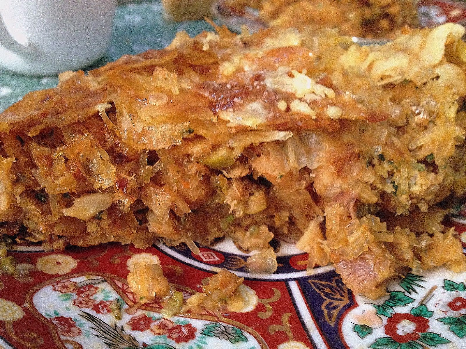 Moroccan seafood bastilla/Pastilla: A posh Moroccan starter - Fleur d ...