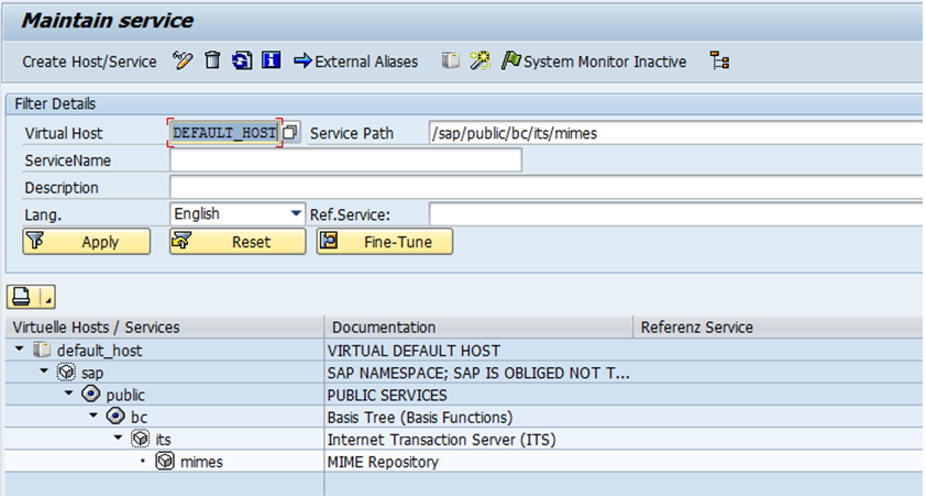 EMBEDDED SAP 360: Configuring the WEBGUI in ECC system