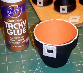 Tippytoe Crafts: YAH: Clay Pot Pilgrim Hats