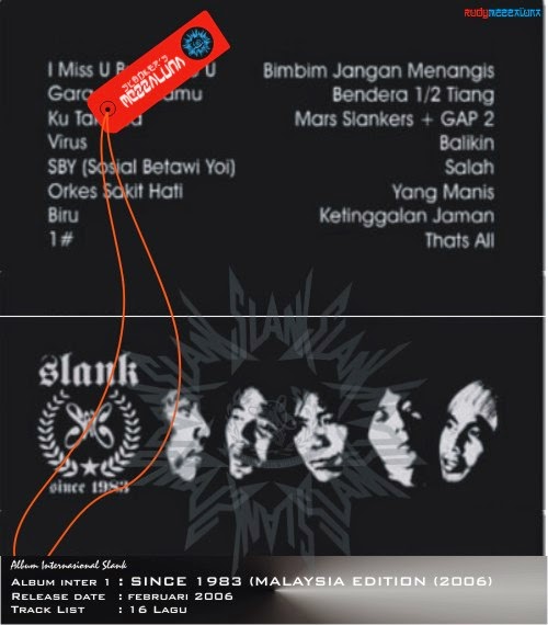 Album Internasional SLANK = 01. Since 1983 (Malaysia) (Feb 2006 ...