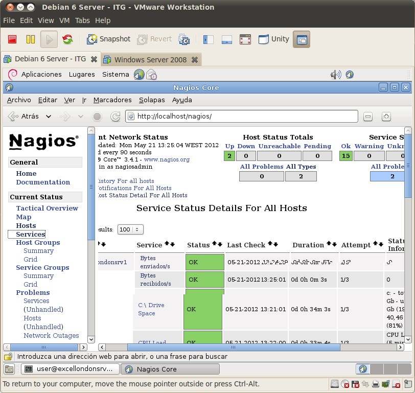 El Pc De Mac Configurar Nagios Para Que Monitorice La Interfaz De Red De Un Equipo Windows