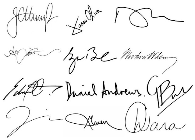 İmza nedir ne demektir? Güzel İmza Örnekleri - Laf Sözlük