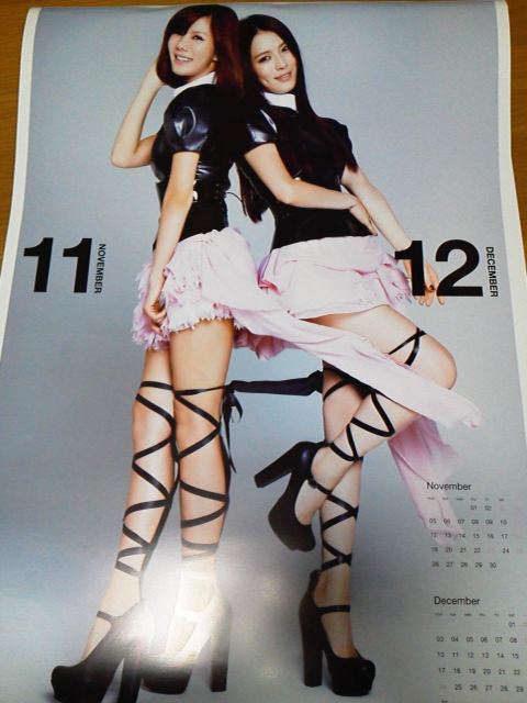 After School MY: 19 November 2011 After School’s 2012 Japanese Calendar