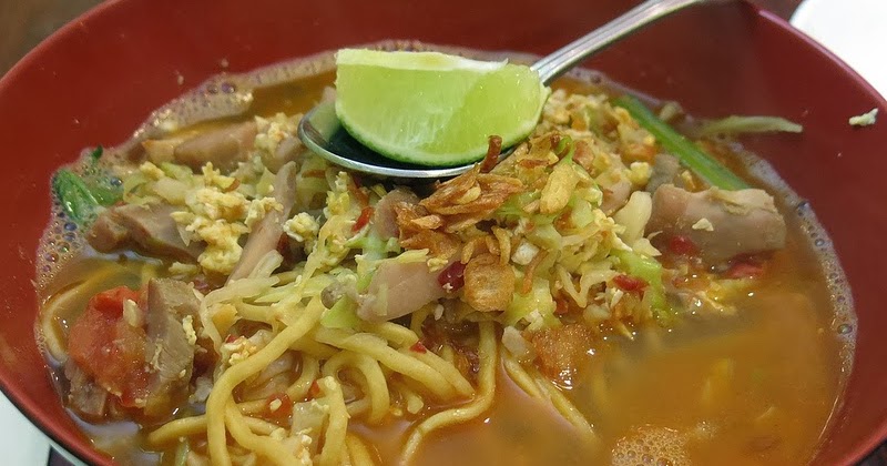 Full Noodle Frontity: A Cool Mie Tek Tek "Kuah" At The Lime Tree