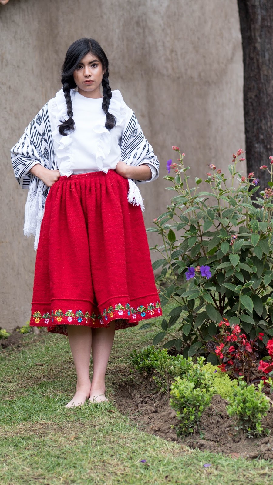 TRAJE DE RECONTEXTUALIZACIÓN DE LA CHOLA CUENCANA.