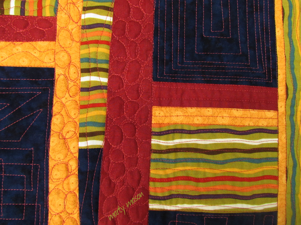Marty's Fiber Musings: "non-pattern" modern art quilt pattern