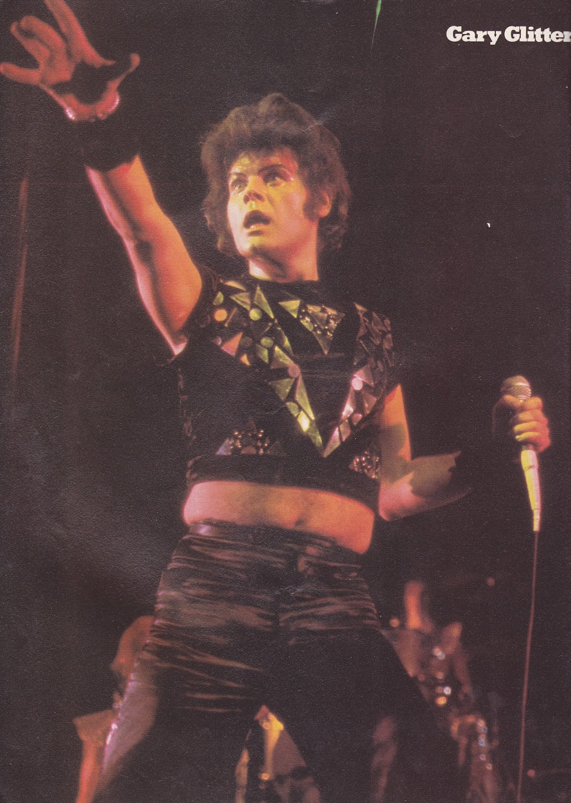 Glampop: Gary Glitter og The Glitter Band.