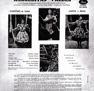 Fidels Eyeglasses: Merceditas Valdés original Panart LP cover - 1960 ...