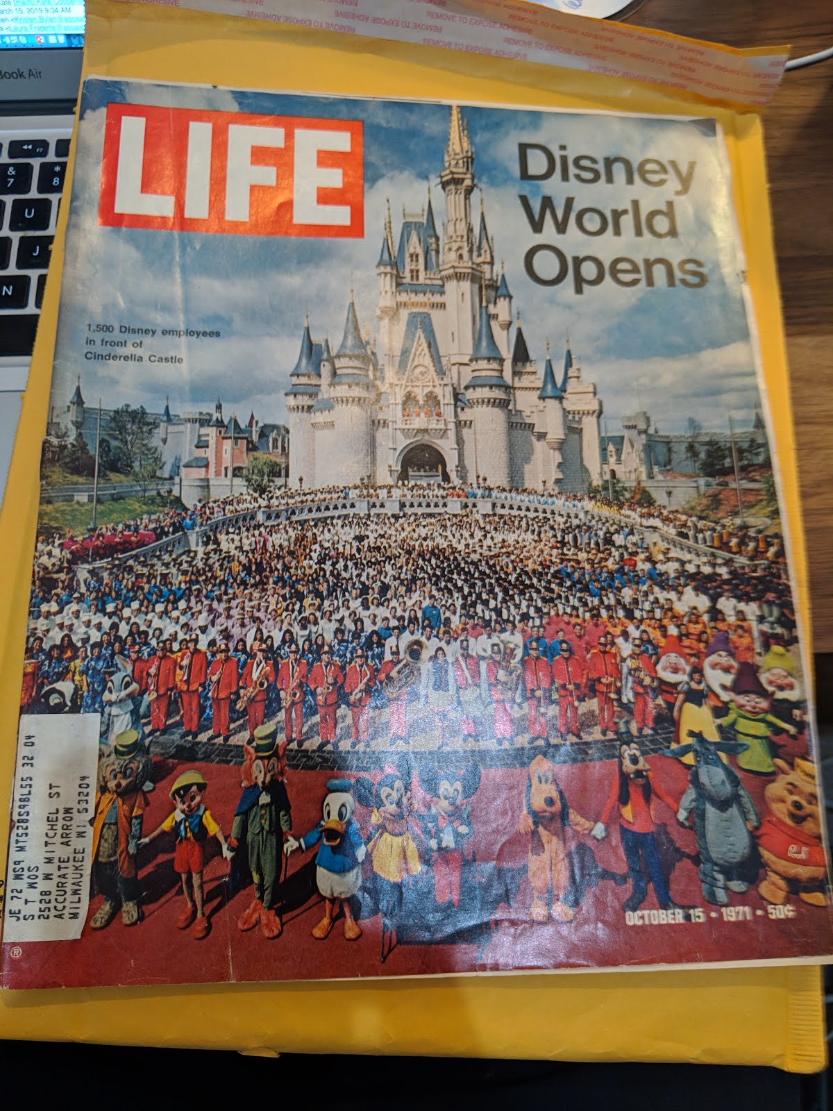 Walt Disney World Opens - Life Magazine October 1971