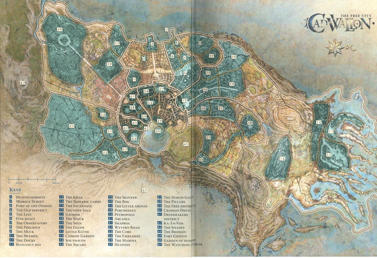 Viaje por las calles de Cadwallon (Villa Baja)