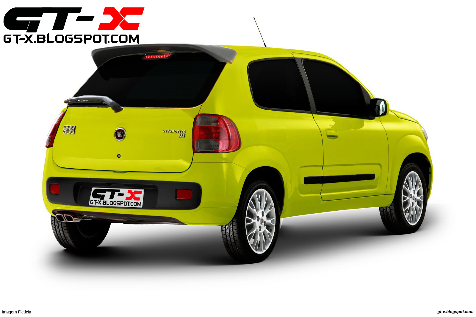 Auto Projetos: Novo Uno Sedan ou Prêmio 2012