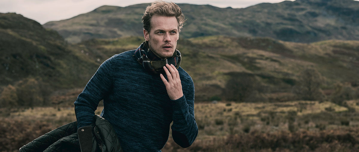 Nueva colección de Sam Heughan para Barbour