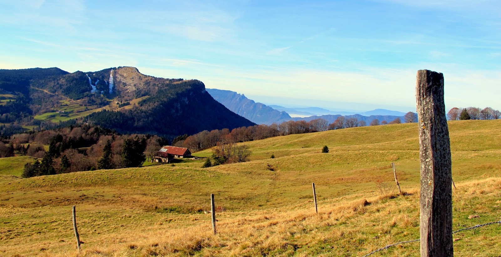 trekking de bernard: Petit tour dans les Bauges : la Plate, Col de la ...