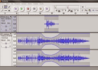 Informática en el Aula: Audacity 3: Herramienta envolvente