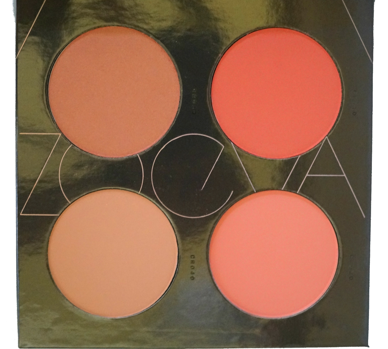 Sneak Peek: ZOEVA Coral Spectrum Blush Palette - Jello Beans