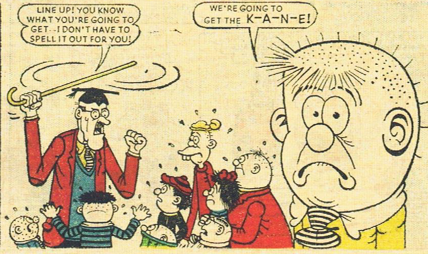 The Slipper: The Beano #1768: Half way there