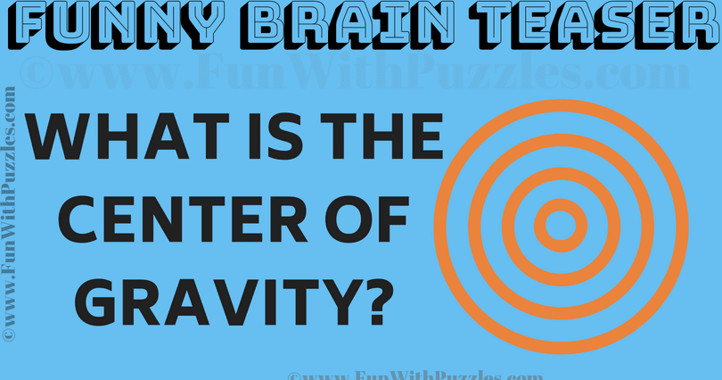 Funny Brain Teaser with Answer for Adults