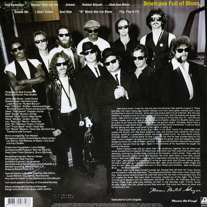 EL DISCONAUTA: 8. ENTREVISTA: LOU MARINI de BLUES BROTHERS, Soul & Blues