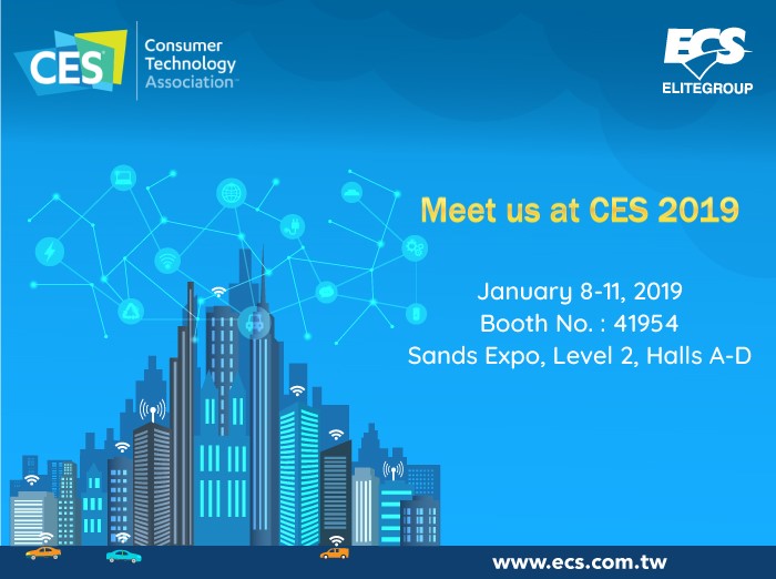 ECS to Announce the Latest innovative AI Products at CES 2019 | HEXMOJO