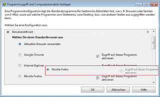PcEinsteiger: Programmzugriff festlegen