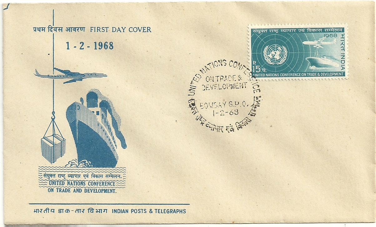 History in Stamps: United Nations Conference on Trade and Development, 1968