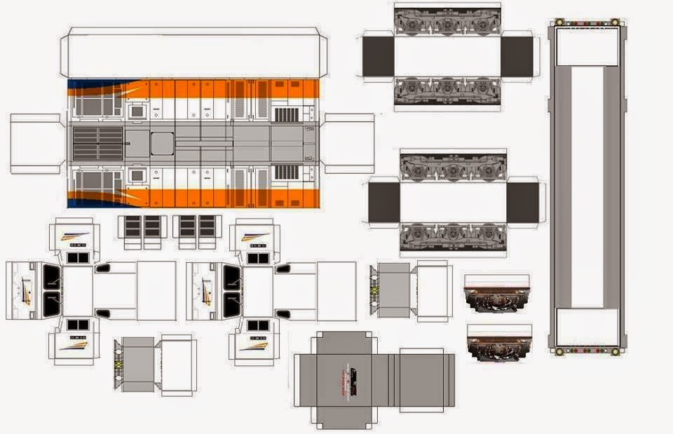 pola papercraft kereta api indonesia (KAI): POLA PAPERCRAFT KERETA API ...