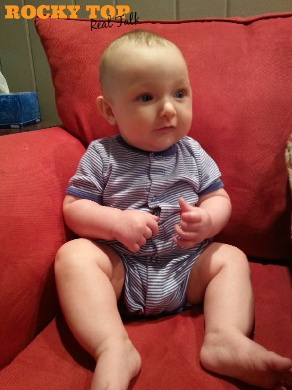 Rocky Top Real Talk: Baby Mason: Five Months