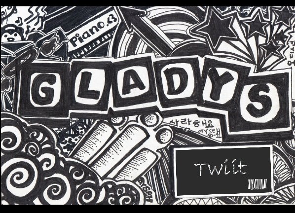Doodle Artworks: Doodle Name - Gladys