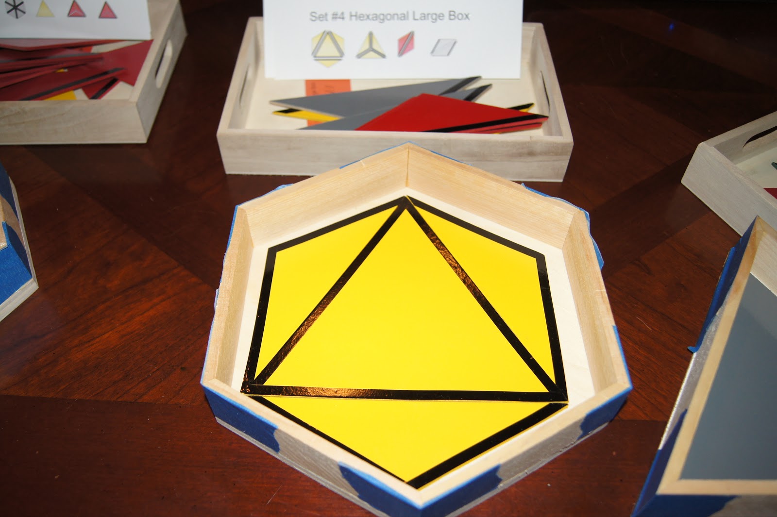 Make Your Own Montessori Constructive Triangles - "Making Montessori Ours"