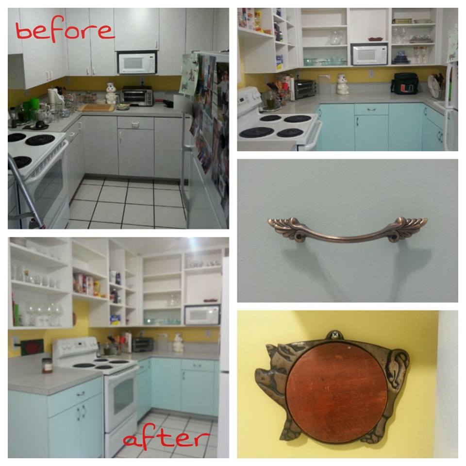 Mady's House: How I remodeled my outdated kitchen for under $100.