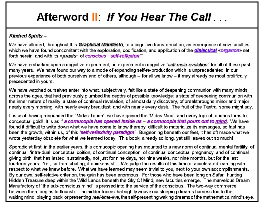 F.E.D. Dialectics: Sophya's Afterword to "A Dialectical Theory of ...