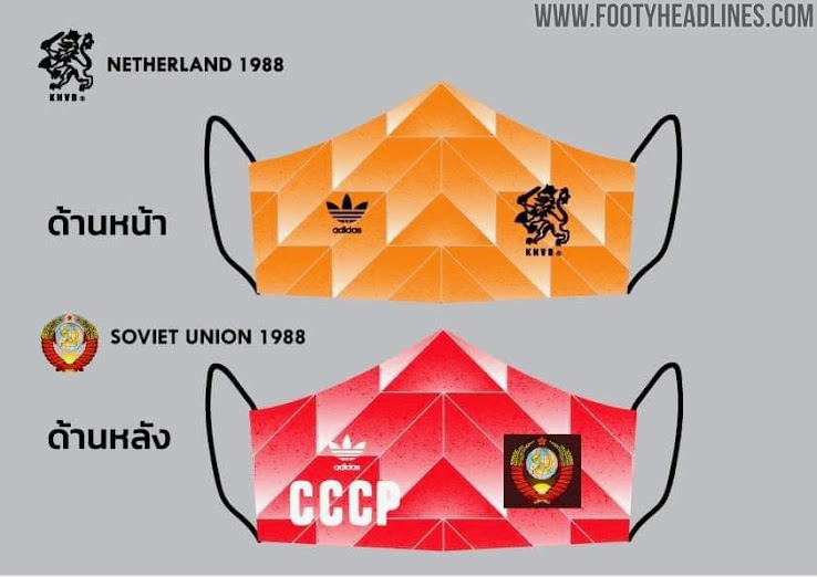 Face Masks With Iconic Football Kit Designs - Footy Headlines