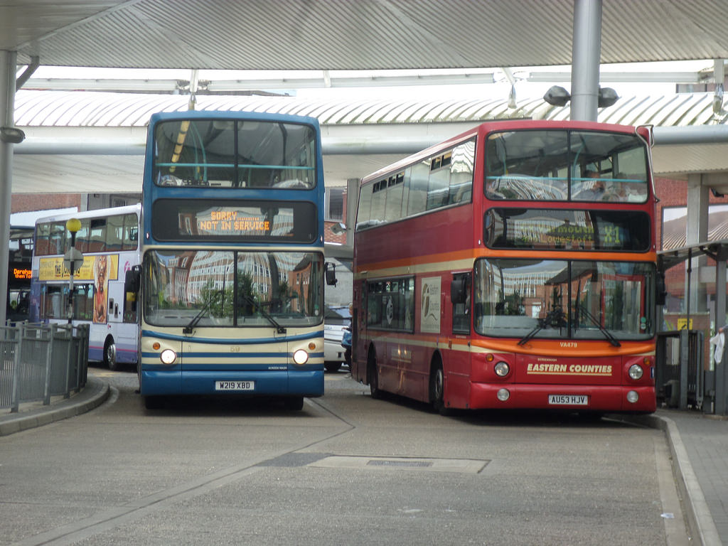 East Norfolk (and East Suffolk!) Bus Blog: Heritage Deckers on X1/X11