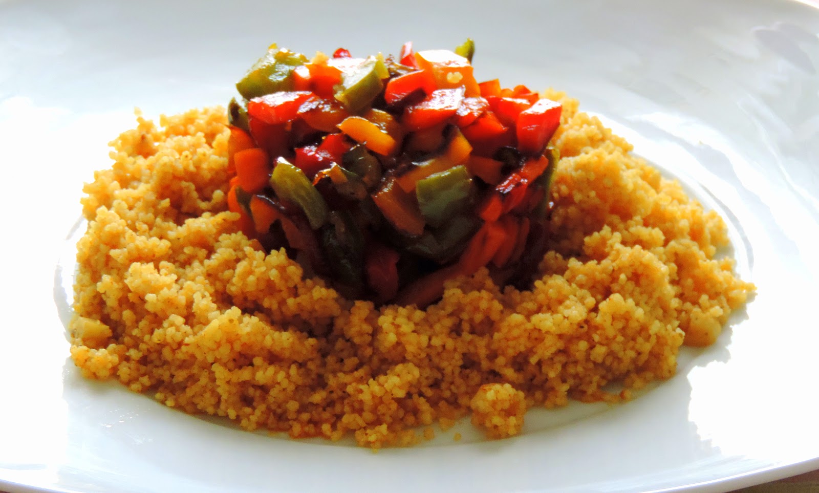 Cous cous Especiado con Hortalizas - Cocinando con las Chachas