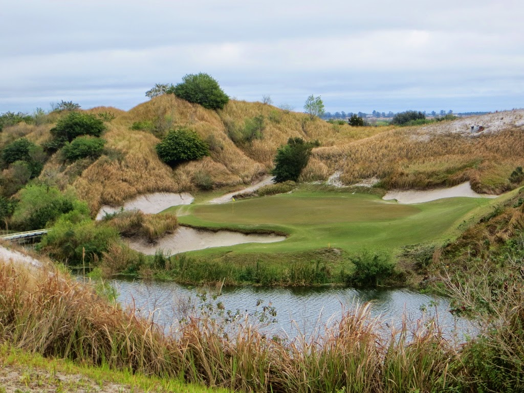 Kristazio on Golf: Streamsong Blue Hole 7