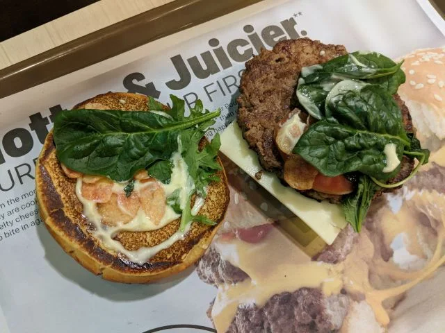 Review: McDonald's - Signature Crafted Garlic White Cheddar Burger ...