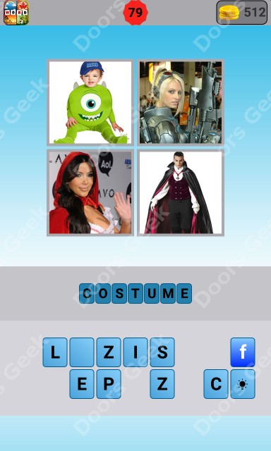 The New: 4 Pic 1 Word Level 79 Answer ~ Doors Geek