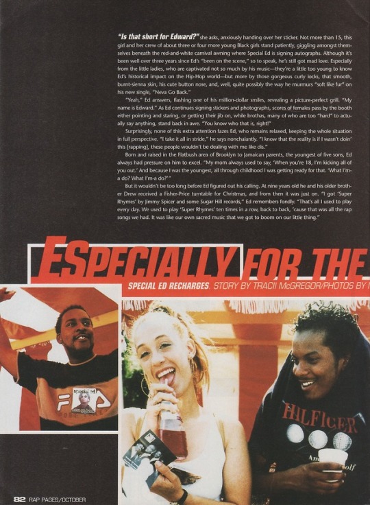 HipHop-TheGoldenEra: Special Ed in Rap Pages - 1995