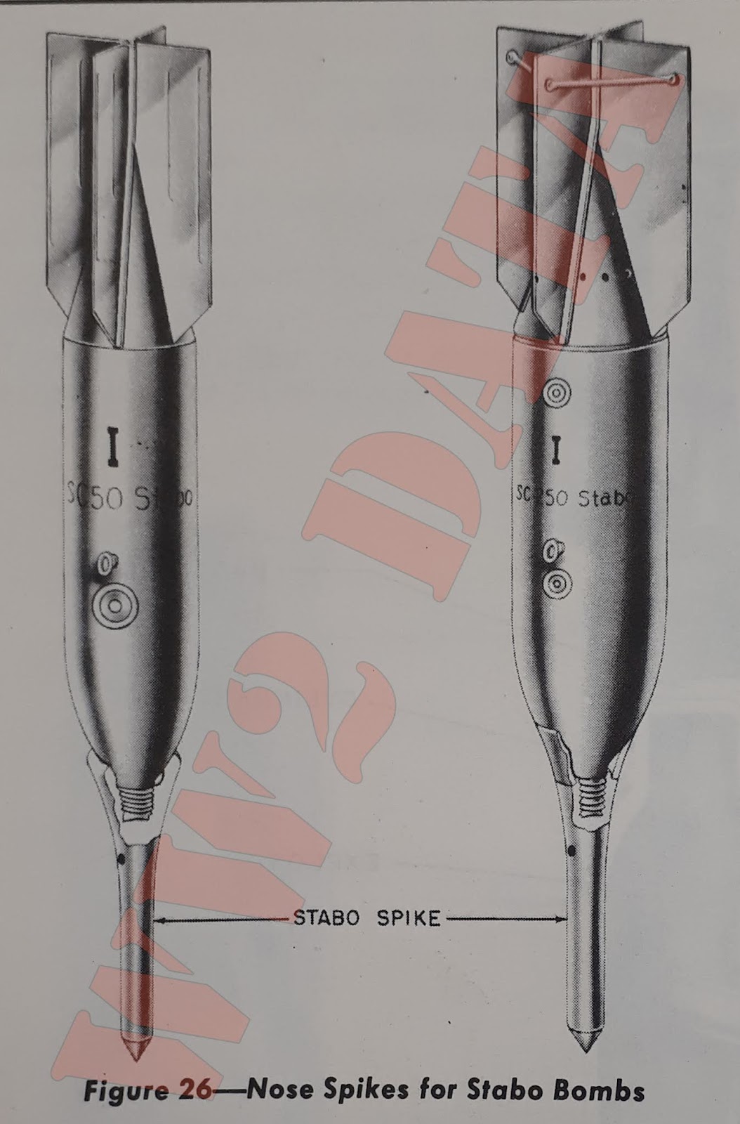WW2 Equipment Data: German Explosive Ordnance - SD Bombs