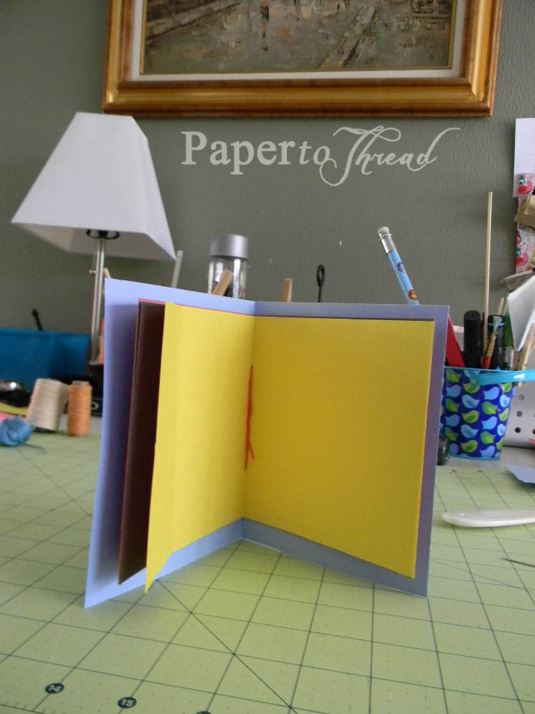 Paper to Thread: ~Pamphlet Style Childrens Art Book Tutorial~ **Not a ...