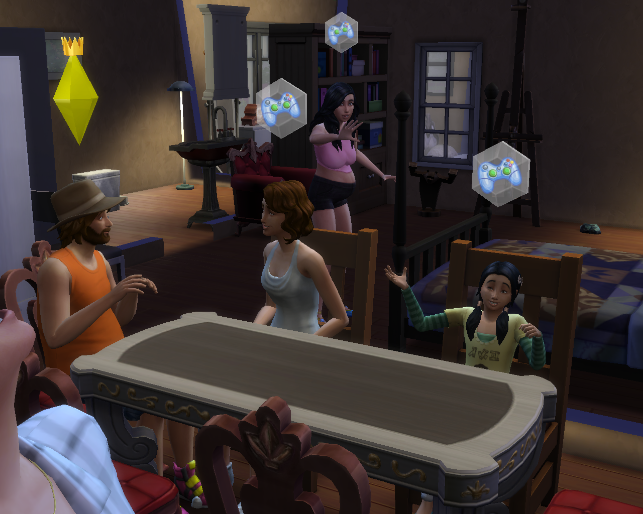 The Best Games Ever: The sims 4 | First Family