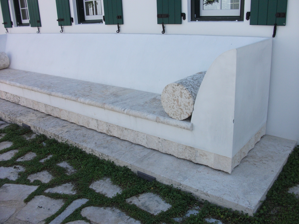 Limestone & Boxwoods: Fluting