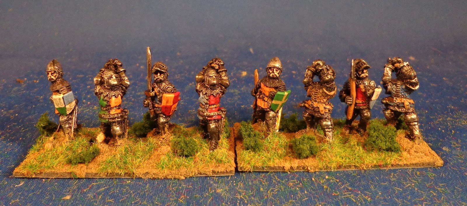 Bob's Miniature Wargaming Blog: Misc 25mm medievals