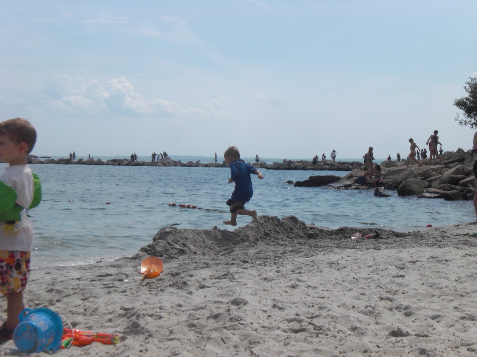 Learning On the Go; Hiking at the Beach