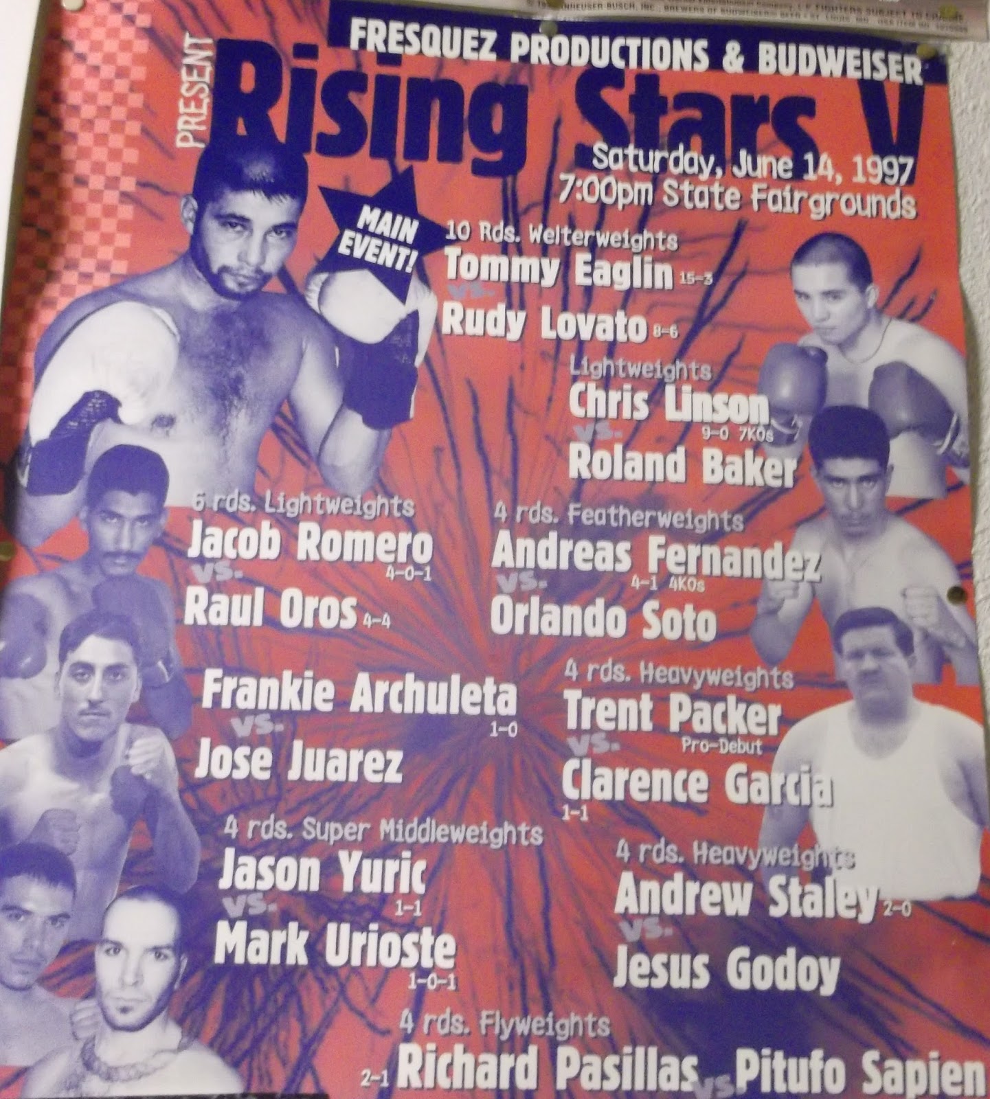 THE BOXING GURU'S HALL-OF-FAVORITES: RUDY LOVATO