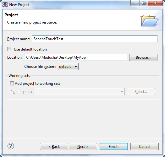 Modern Merlins How To Use Sencha Touch 2 In Eclipse With Auto Complete Feature