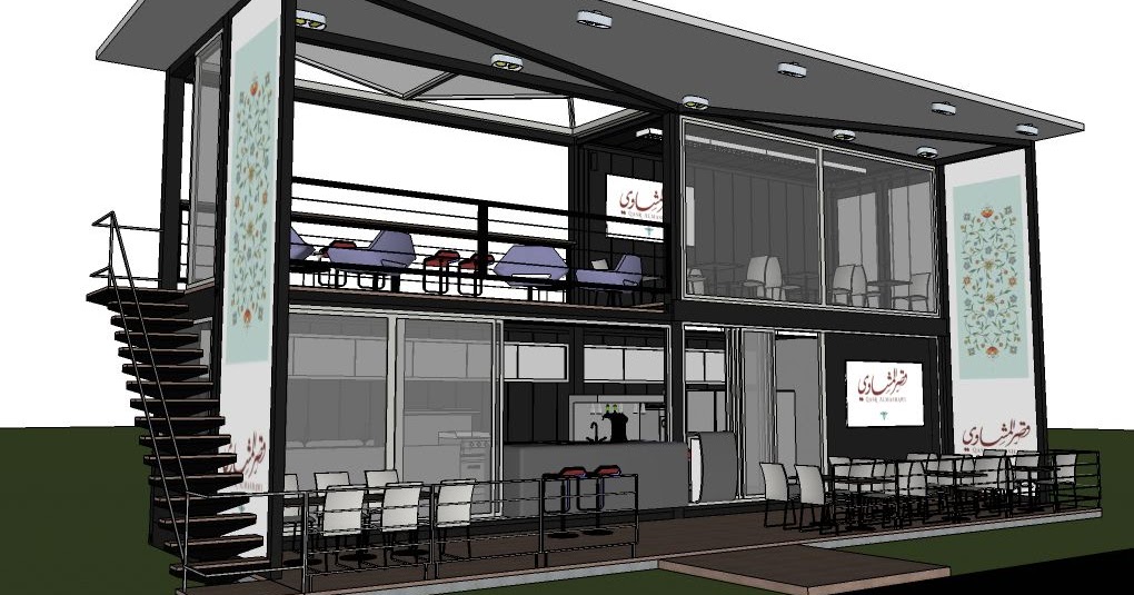 Home and Garden Ideas: Container Cafe Design-Cafe Container Design ...